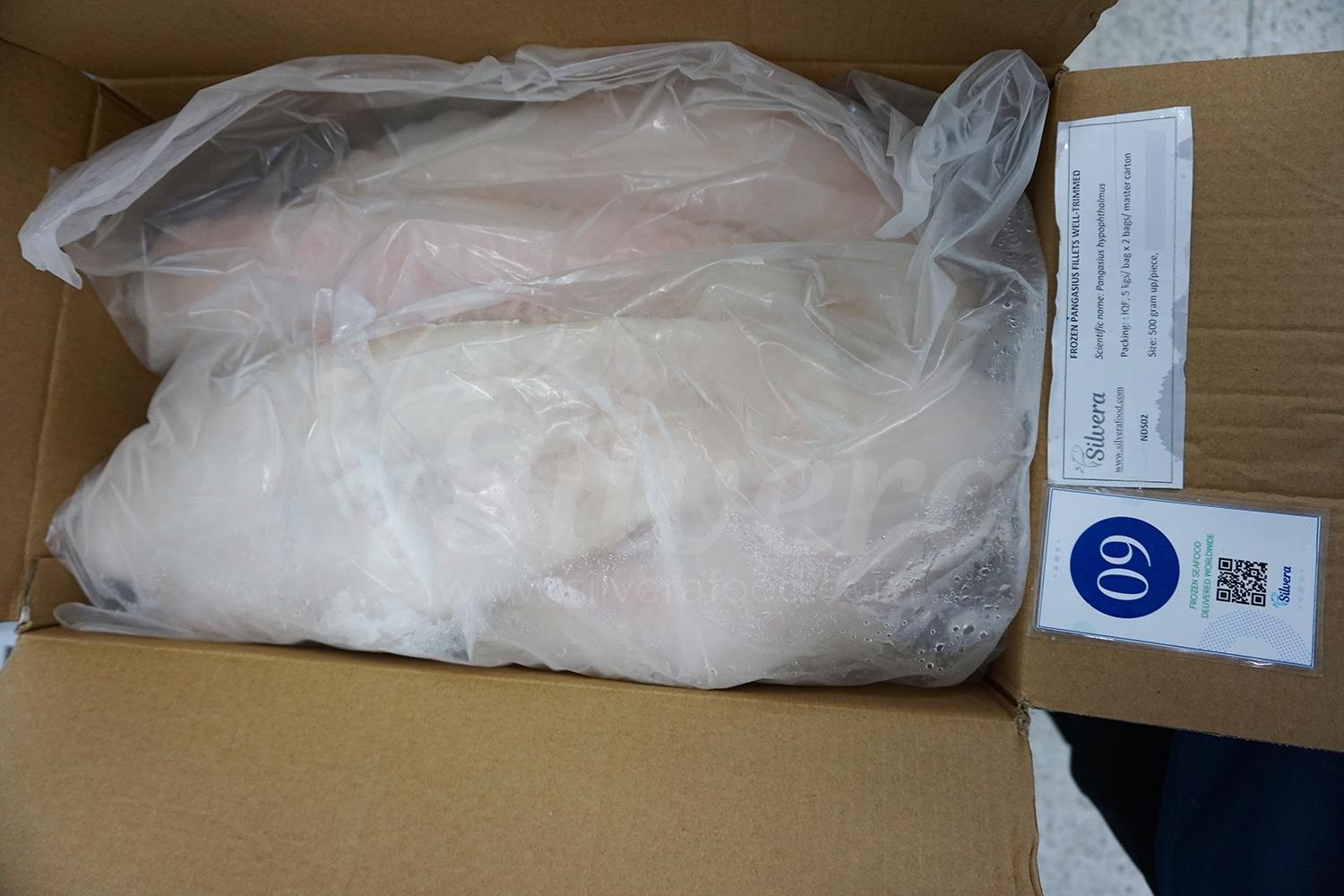 Basa fillets of big sizes for the high-end market segment in India