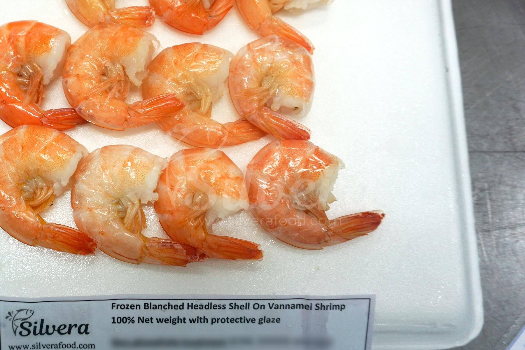 Frozen blanched headless vannamei shrimps: convenient and affordable