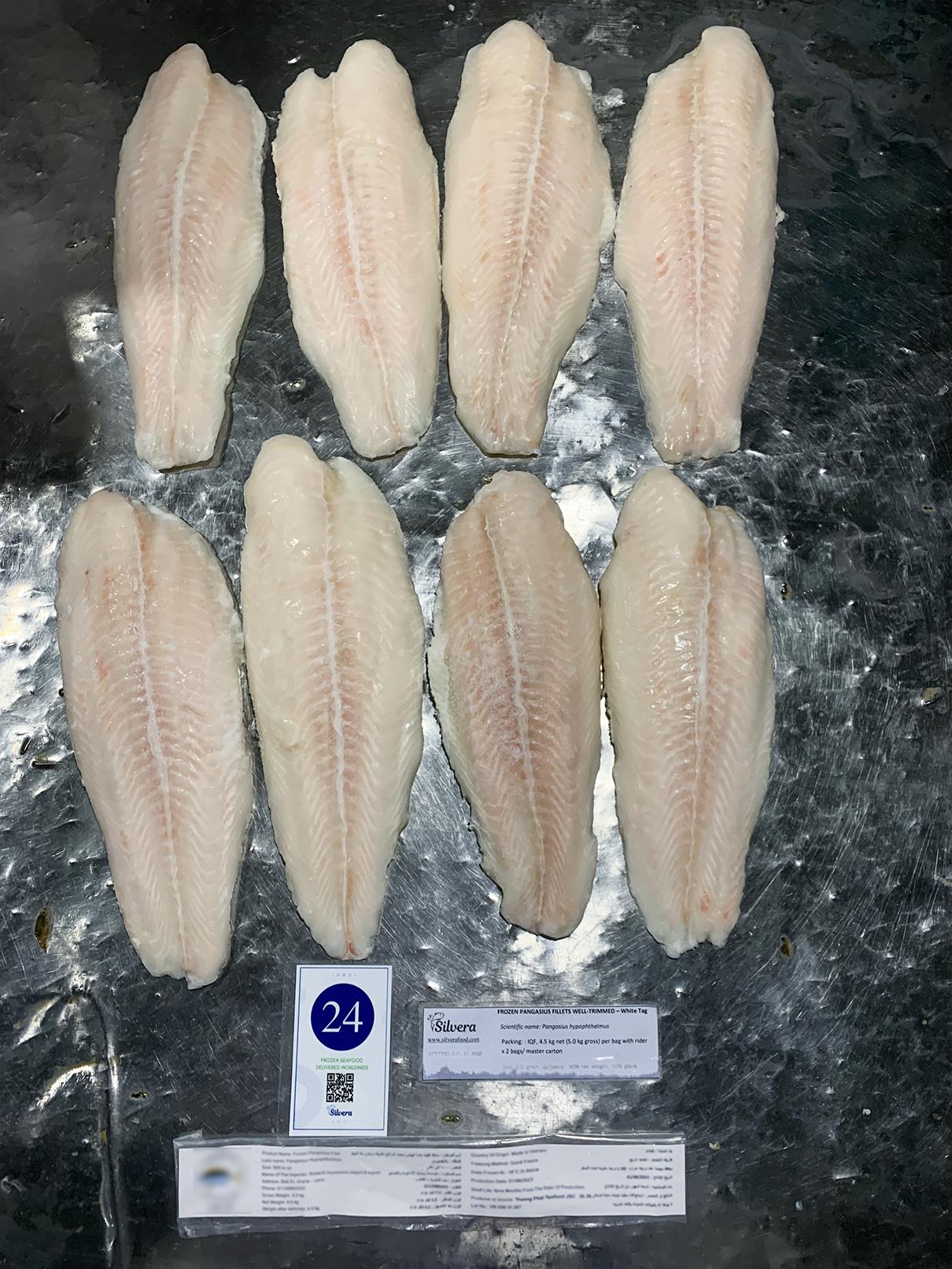 Pangasius fillets of big sizes to serve the Egyptian market
