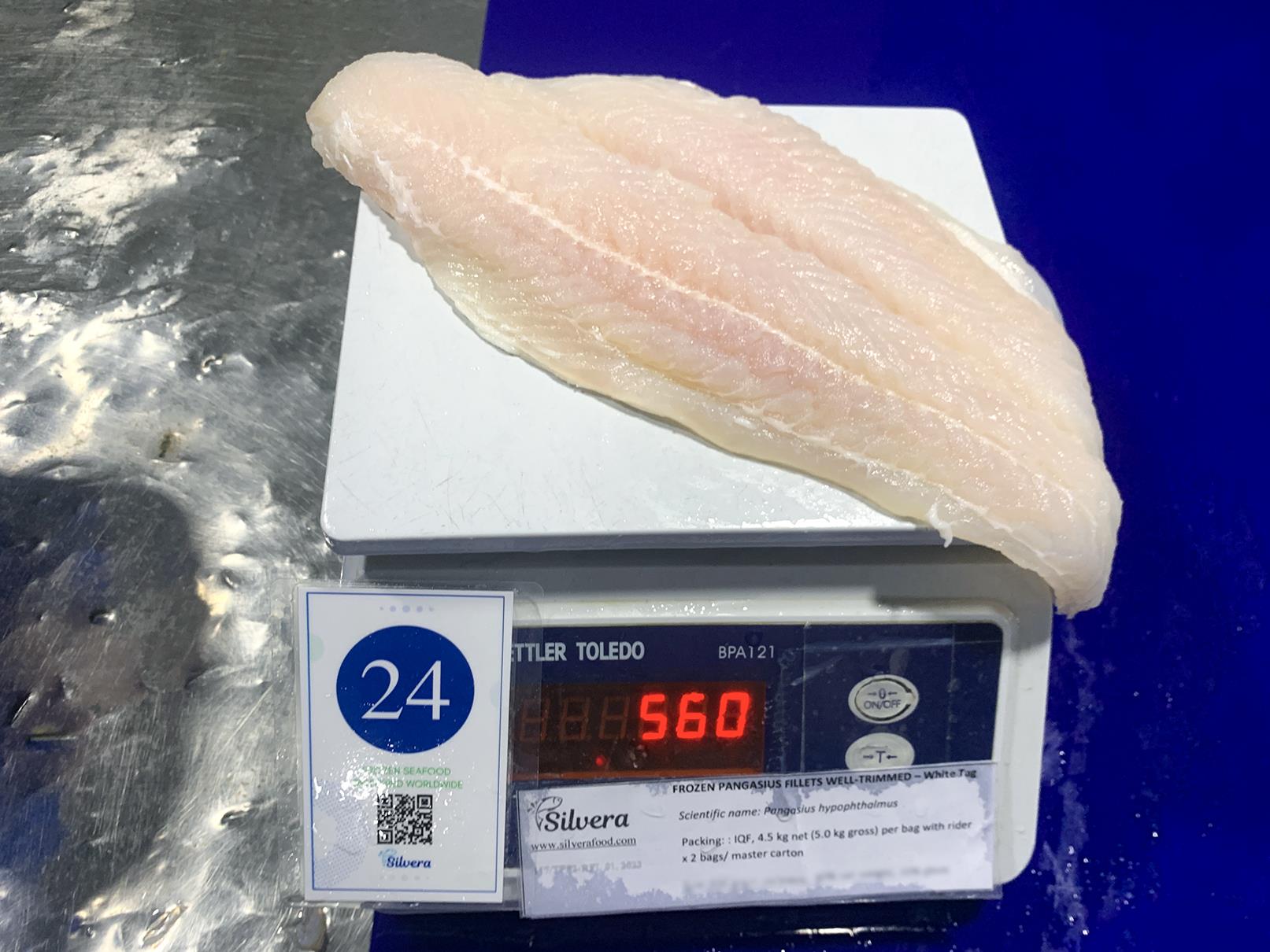 Pangasius fillets of big sizes to serve the Egyptian market