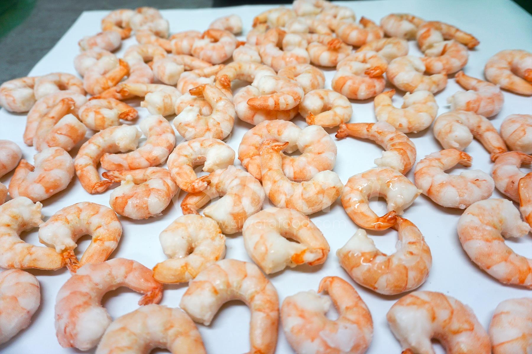 ASC cooked peeled tail off vannamei shrimp for the German market
