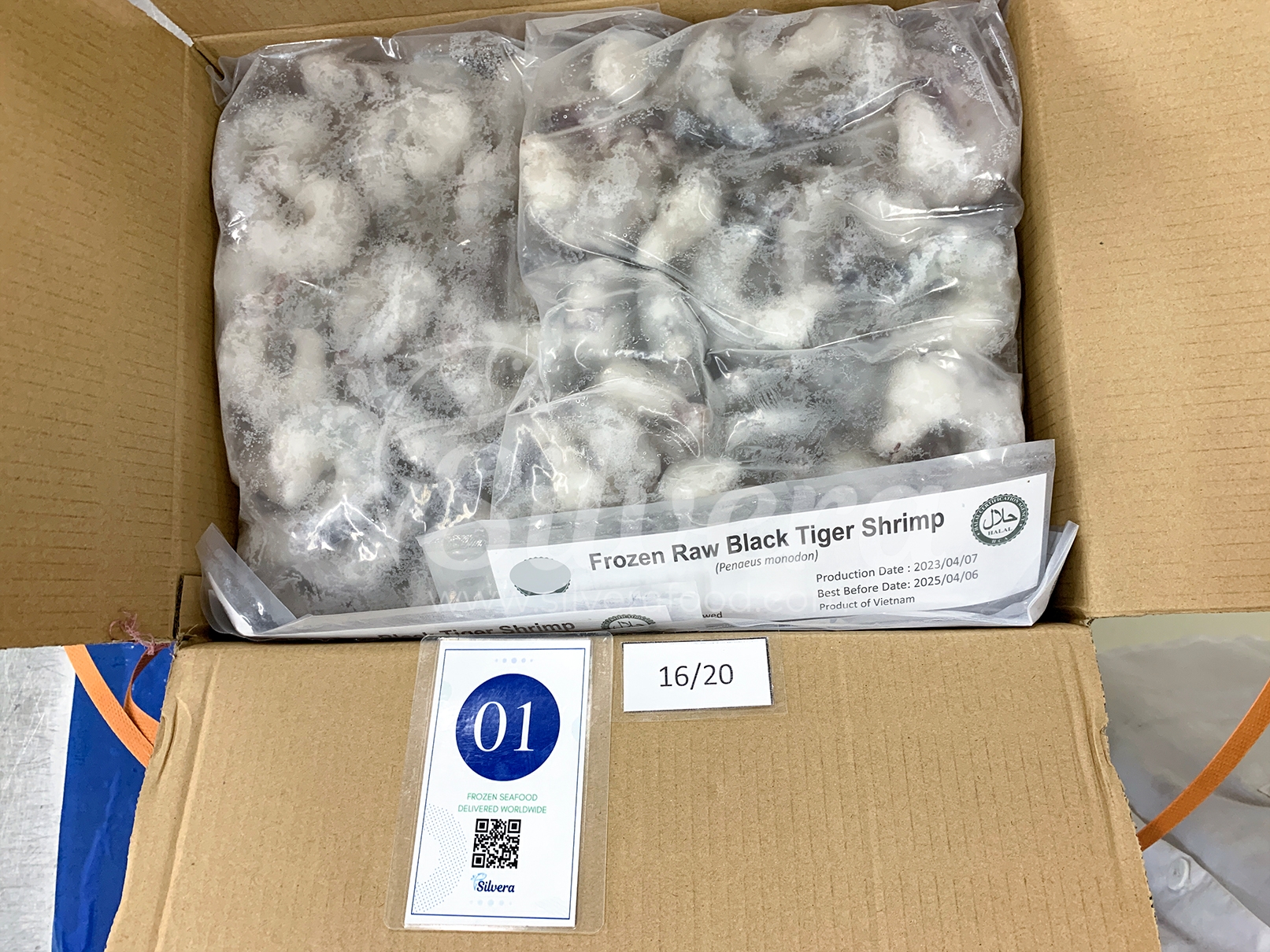 Farm-raised fish and shrimp shipments made for Singapore in April 2023