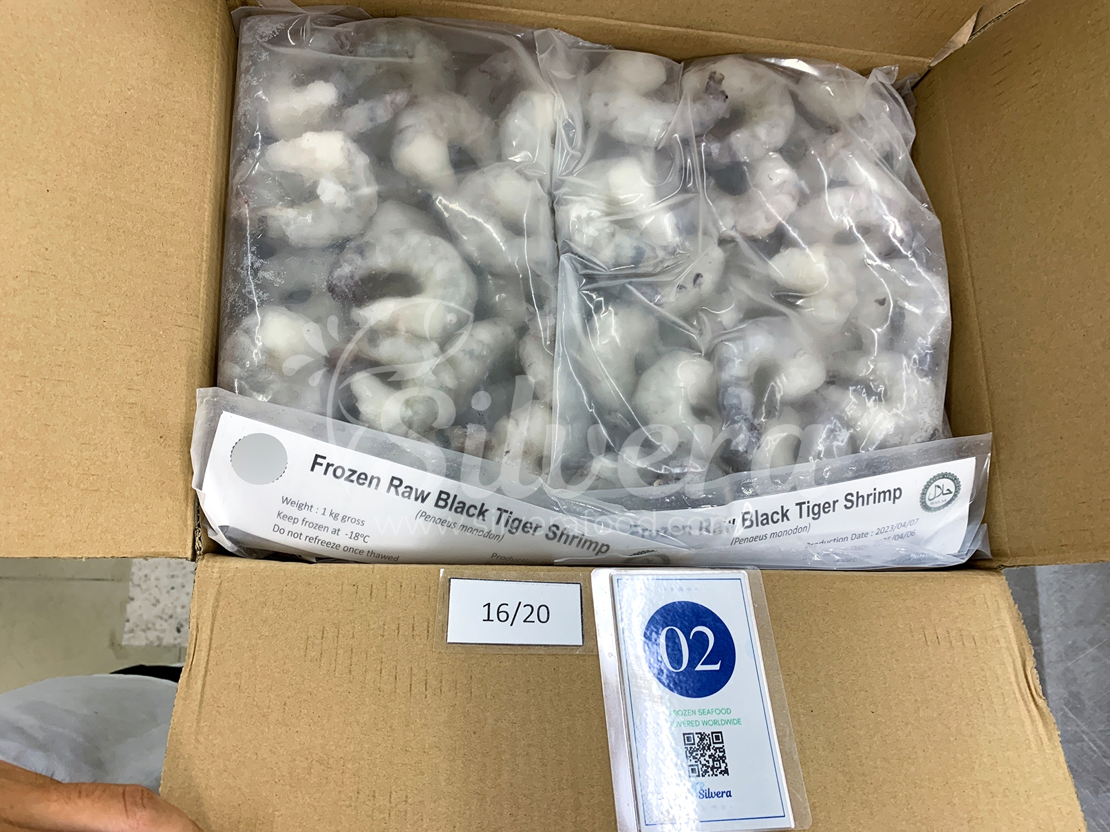 Farm-raised fish and shrimp shipments made for Singapore in April 2023