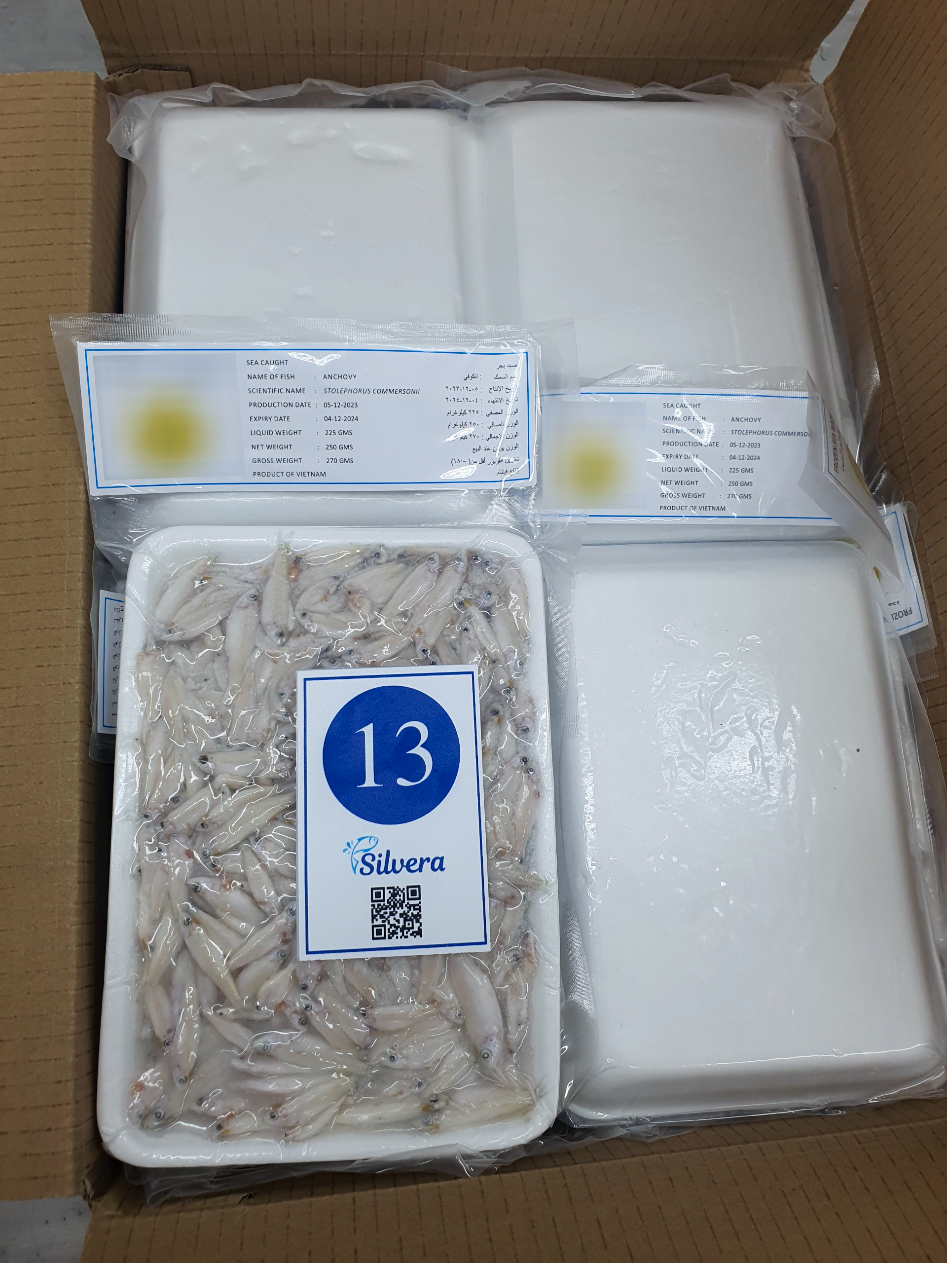 First shipment of keski whole round departing for a Middle East market